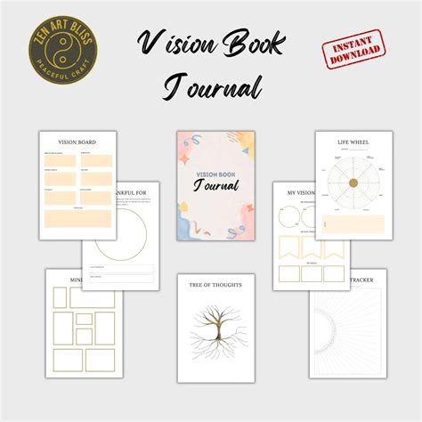 Vision Book Journal Transformative Goal Setting And Visualization