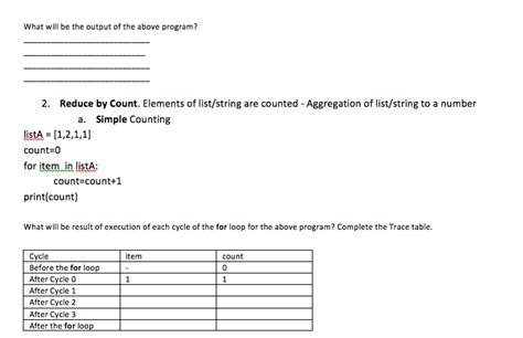Solved Assignment 41 Tracing Programs And Programs