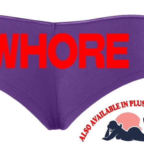 Sexy Whore Panties Etsy Ireland