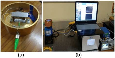 Photograph Of A Fully Packaged Fbg Accelerometer And B The Real Download Scientific Diagram