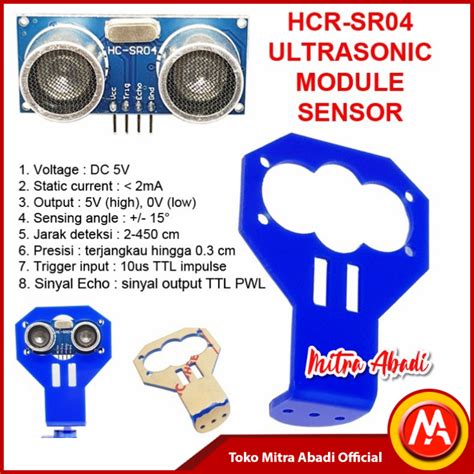 Jual Hc Sr04 Ultrasonic Ranging Sensor Module Modul Sensor Ultrasonik Shopee Indonesia