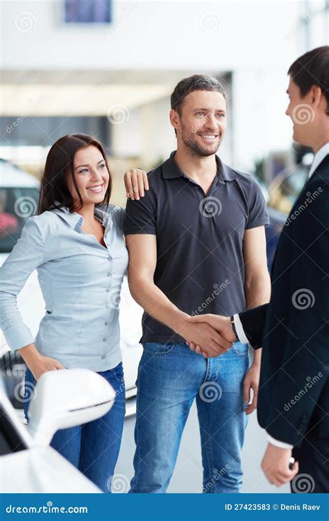Handshake Stock Image Image Of Girl Dealership Caucasian 27423583