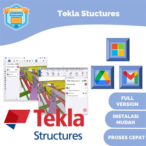 Jual Tekla Structuresfull Version Aplikasi Bim Building Information Modeling Full Lisensi