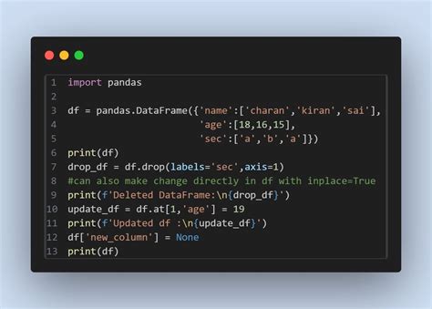 Charansai Parvathala On Linkedin 50dayspythonchallenge Python Dataframe Learnpython