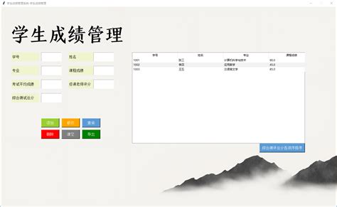 基于python的学生成绩管理系统基于python的学生成绩管理系统设计与实现 Csdn博客