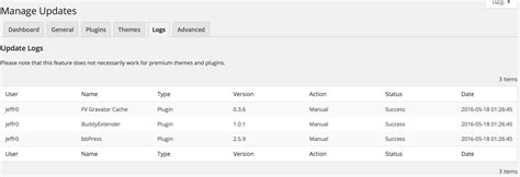 Take Granular Control Of Wordpress Update System With Easy Updates Manager Wp Tavern