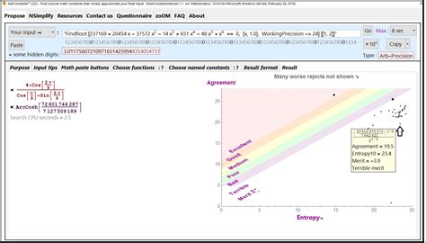 Numerics Can Mathematica Propose An Exact Value Based On An Approximate One Mathematica