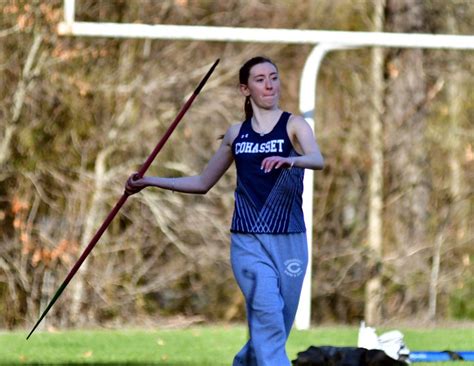 Cohasset Tracksters Setting New Pace Cohasset Anchor