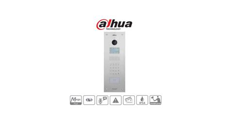 Dahua Ip Video Intercom Vto1210c X Outdoor Unit 13 Mp 4 Mm Ip54