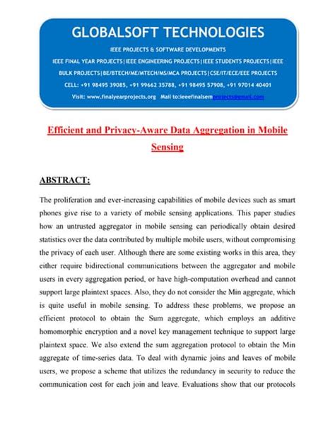 Ieee 2014 Java Network Security Projects Efficient And Privacy Aware