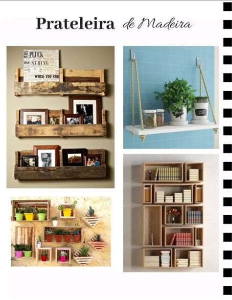 Prateleira De Madeira Como Fazer And 70 Decorações Inspiradoras