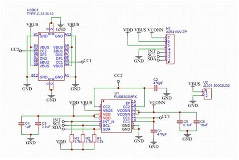 Usb Type C Schematic Diagram