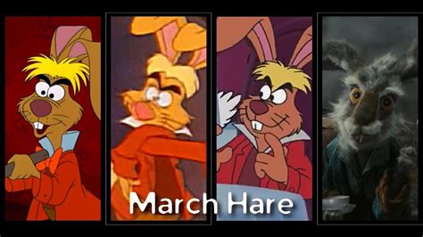 The March Hare Evolution Alice In Wonderland Youtube