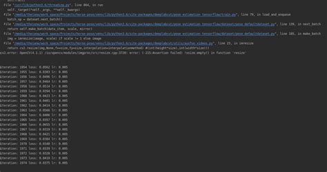 ipython freezes after 215 assertion failed ssize empty in function resize · issue 493