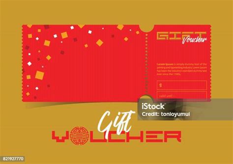 중국어 또는 일본어 예술 개념에서 선물 상품권 템플릿 디자인 할인 특별 한 제안 또는 인증서 쿠폰 색종이 함께 축 하 파티에 대 한 배경 추상화 하 고 복사 텍스트를 위한