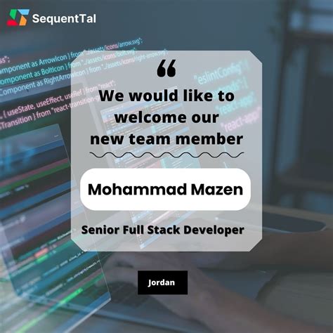 Sequenttal On Linkedin Newteammember Sequenttal