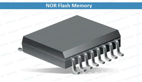 Nor Flash Memory Programming Data Storage And Erasing Madpcb
