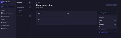 A Strapi Headless Cms Quick Start Guide Trailhead Technology Partners
