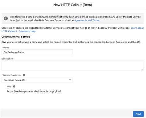using flow to make an callout without code salesforce time