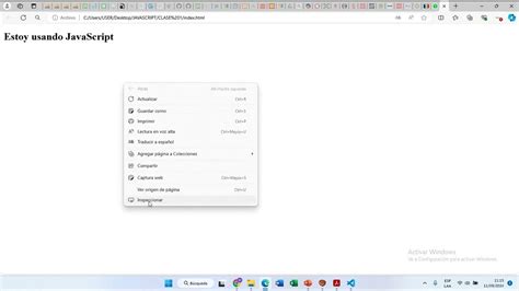 Html Css Javascript Clase 53 Inicio Con Javascript Youtube