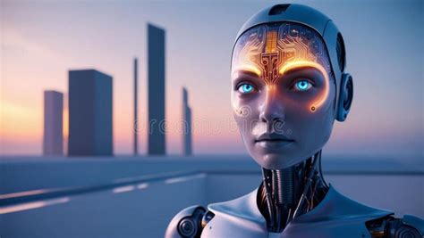 Artificial Intelligence Ruling The Earth And The Universe Stock Illustration Illustration Of