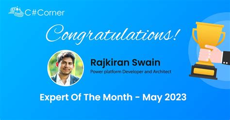 Rajkiran Swain On Linkedin Thank You So Much C Corner For The