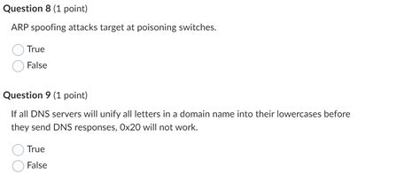 Solved Arp Spoofing Attacks Target At Poisoning Switches