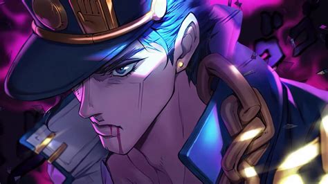 Jotaro Kujo Jojo S Bizarre Adventure Live Wallpaper Wallpaperwaifu