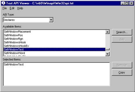 Accessing DLLs And The Windows API