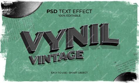 Premium Psd Editable 3d Text Effect Typography Lettering Postert