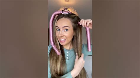 Heatless Curler Tutorial This Is The Best Method Ive Tried Heatlesscurls Youtube
