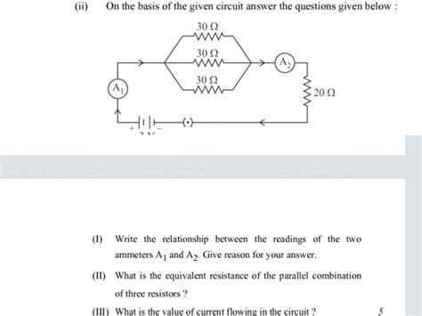 Ii On The Basis Of The Given Circuit StudyX