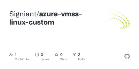 Github Signiantazure Vmss Linux Custom