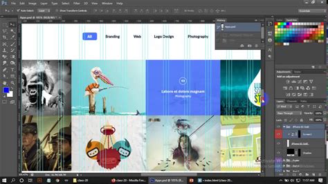 Class 21 Psd To Html Web Design Bangla Tutorial With Source Code