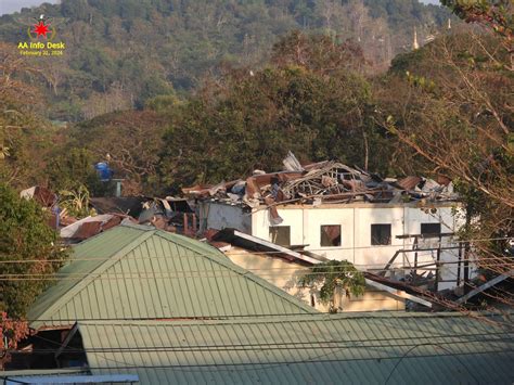 ရမ်းဗြဲမြို့ကို စစ်ကောင်စီက ပြင်းပြင်းထန်ထန် ထပ်မံ ဗုံးကြဲတိုက်ခိုက