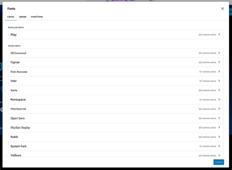 How To Use The New Wordpress Font Library Crosswinds Framework