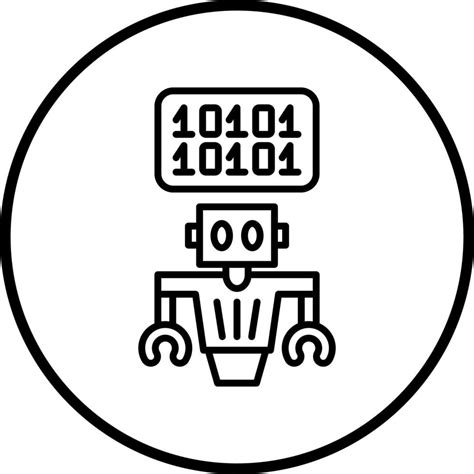 Vector Design Binary Code Vector Icon Style 22115777 Vector Art At Vecteezy