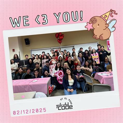 Girlswhocode Cscommunity Valentinessocial Loveincode Girls Who