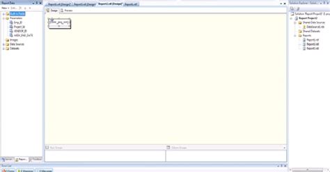 Ssrs Sub Report Creation