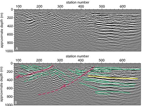 A Migrated Seismic Reflection Imagery Along Umtanum Road