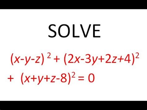 Math Olympiad Question Quadratic Equation YouTube