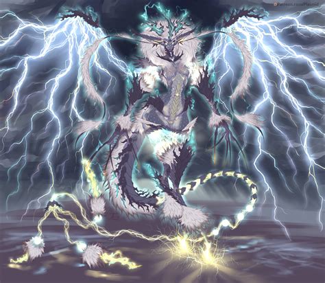 Lightning Elemental Dragon Girl By Plasmidhentai Hentai Foundry