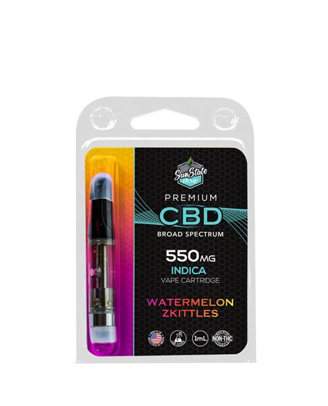 Cbd Cartridges 1ml 1000mg Sunstate Hemp