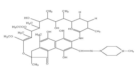 Molecular Structure Ofrifampicin 9 Download Scientific Diagram
