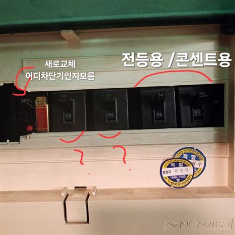가정집 누전차단기봐주세요 지식in