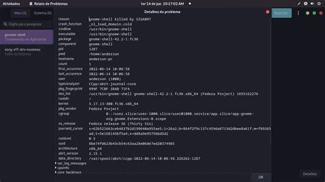 This Gnome Shell Killed By Sigabrt Bug Is Happening In Both Xorg And