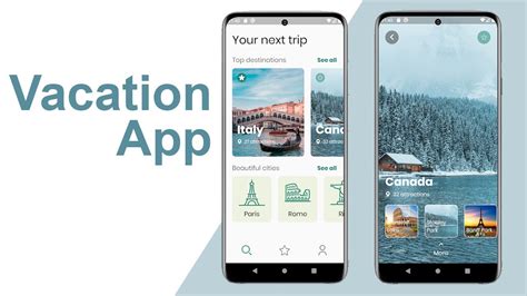 Vacation App Flutter Ui Speed Code Youtube