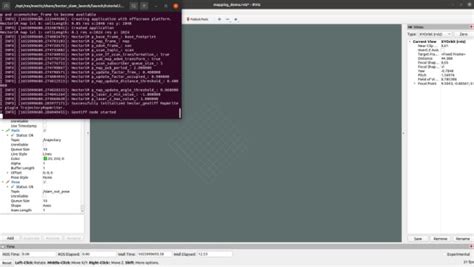 hector slam演示例程 tianbot