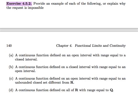 Abbott S Understanding Analysis Chapter 4 Exercise
