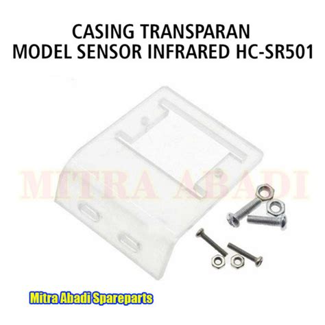 jual modul sensor gerak infrared pir hc sr501 arduino casing transprn jakarta barat mitra